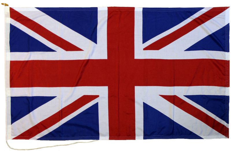 Union Jack dyed woven MoD fabric - PUFFIN FLAGS UK