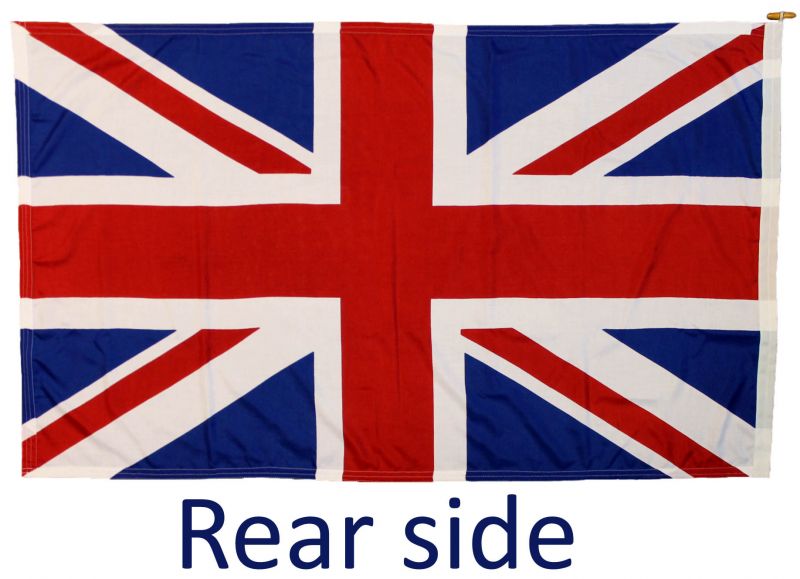 Union Jack dyed woven MoD fabric - PUFFIN FLAGS UK